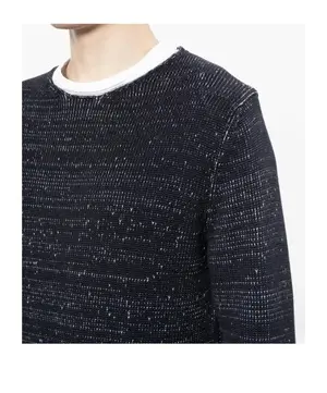 Comme Des Garçons Speckled Long-sleeve Jumper