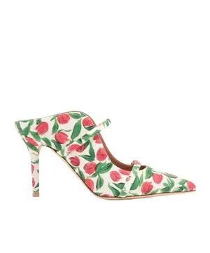 MALONE SOULIERS Noah Tulip Print Mules - Multicolor