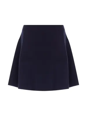 GANNI Cashmere Wool Mini Skirt