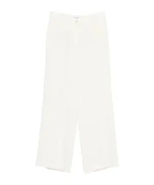 P.a.r.o.s.h Wide-leg Casual Pants With Belt Loops