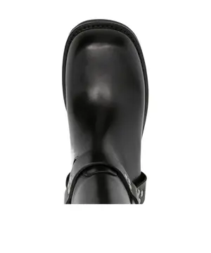 P.a.r.o.s.h Buckle-strap Studded Boots