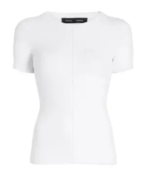 Proenza Schouler Ribbed T-shirt - White