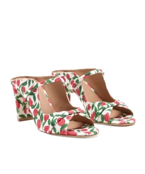 MALONE SOULIERS Norah Floral-print Sandals