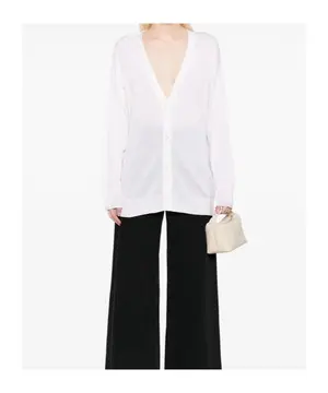P.a.r.o.s.h V-neck Rib-trim Cardigan