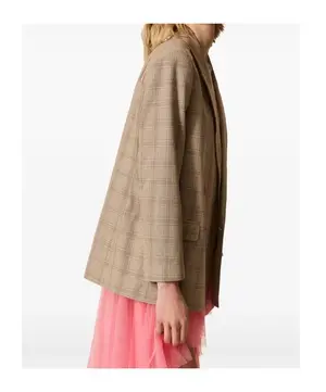 TWINSET Checked Blazer
