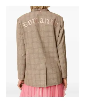 TWINSET Checked Blazer