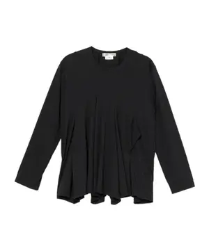 Comme Des Garçons Draped T-shirt - Black