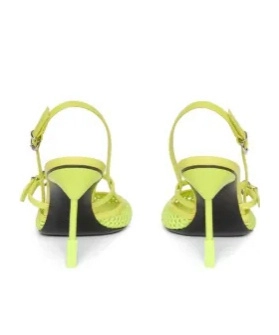 MSGM Round-toe Strap Pumps