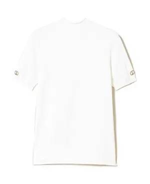 TWINSET Logo-plaque Short-sleeve Jumper