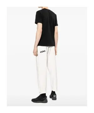 Comme Des Garçons Graphic-print Round-neck T-shirt
