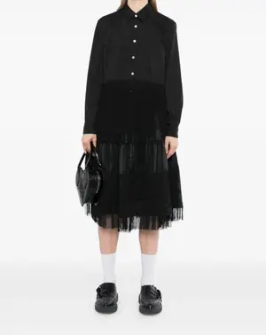 Comme Des Garçons Tassel Trim Shirt