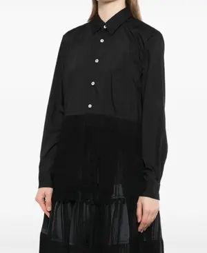 Comme Des Garçons Tassel Trim Shirt