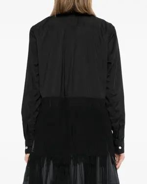 Comme Des Garçons Tassel Trim Shirt
