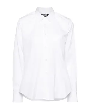 Comme Des Garçons Cotton Shirt - White