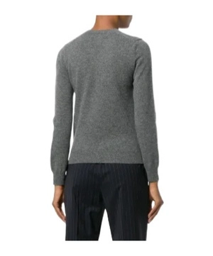 Play Comme Des Garcon Patch Knitted Jumper