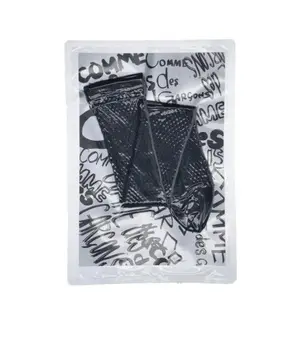 Comme Des Garçons Fishnet Knit Socks - White