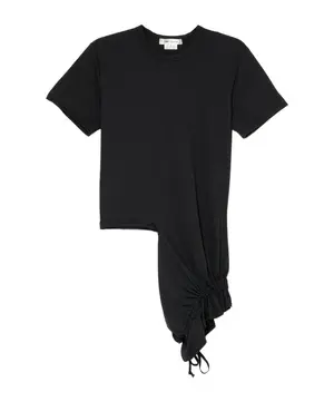 Comme Des Garçons Gathered T-shirt - Black