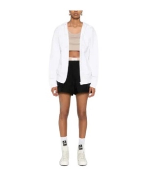 Play Comme Des Garcon Logo Heart Appliqué Zip Hoodie