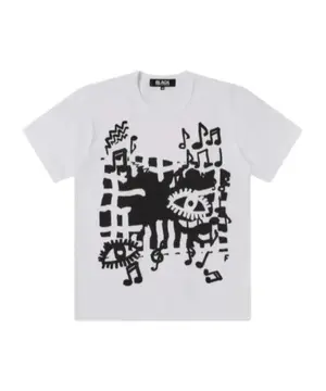 Comme Des Garçons Graphic Short-sleeved T-shirt