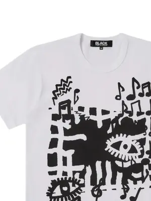 Comme Des Garçons Graphic Short-sleeved T-shirt