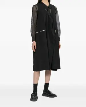 Comme Des Garçons Patchwork Midi Dress