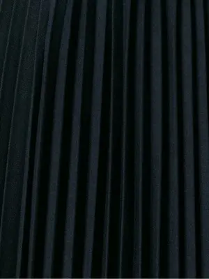 Comme Des Garçons Pleated Midi Skirt