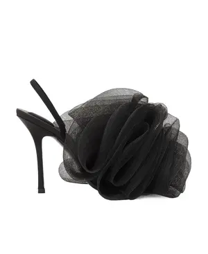 Alexander Wang Ruched Tulle Mules
