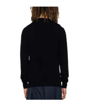 Play Comme Des Garcon Heart Appliqué Hoodie - Black