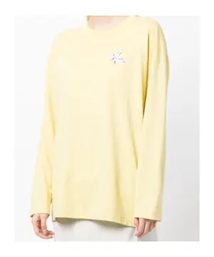 Off-White Flower Arrow Organic-cotton Sweatshirt