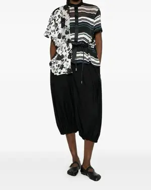 Comme Des Garçons Pleated Casual Trousers