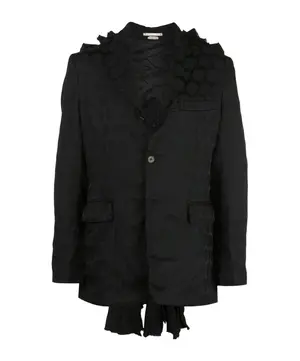 Comme Des Garçons Long Sleeve Blazer