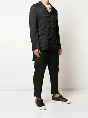 Comme Des Garçons Long Sleeve Blazer