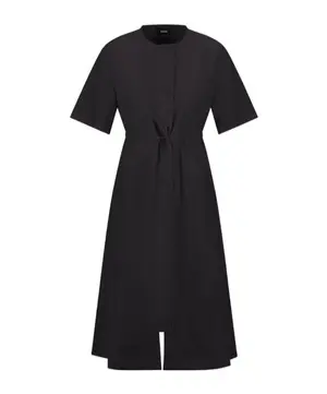 Herno Crinkle Drawstring Dress