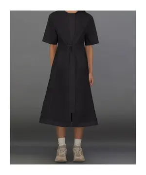 Herno Crinkle Drawstring Dress