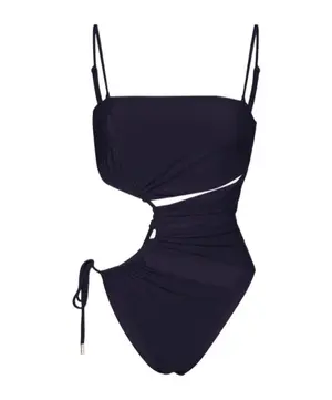 Cult Gaia Hollowed-out One-piece Swimsuit - Black