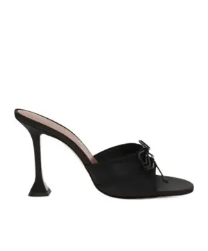 Amina Muaddi Bow-detail Heeled Sandals