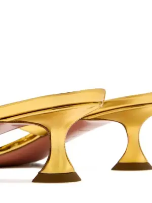 Amina Muaddi 45mm Juliette Sandals