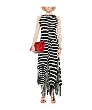 Proenza Schouler Extra-long Striped Dress