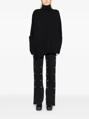 Junya Watanabe Wool Blend Roll-neck Sweater