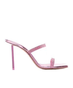 Amina Muaddi 100mm Rih Sandals