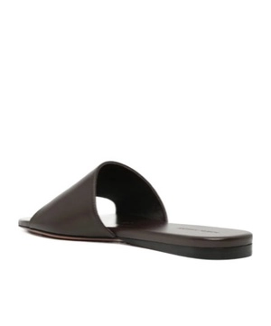 Amina Muaddi Flat Sandals
