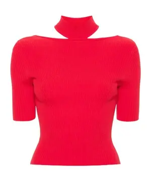 Cult Gaia Ribbed Blouses