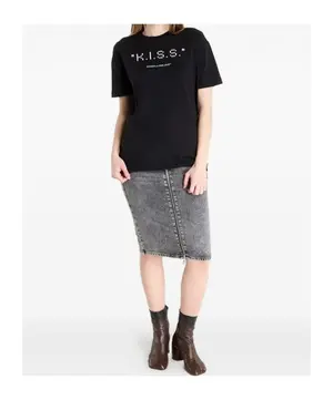 Off-White Kiss Quote T-shirt