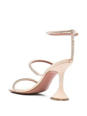 Amina Muaddi Gilda Crystals Sandals