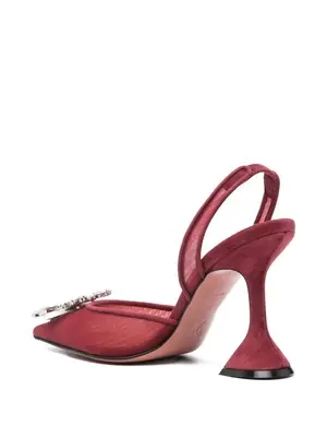 Amina Muaddi Begum Sling Mesh Pumps