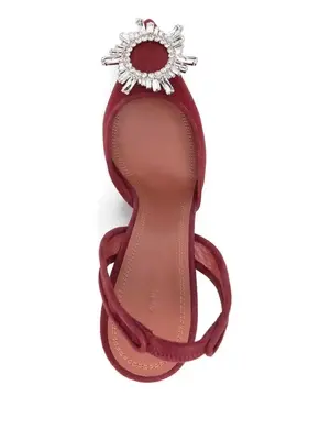 Amina Muaddi Begum Sling Mesh Pumps