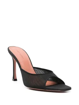 Amina Muaddi Alexa Heeled Mules