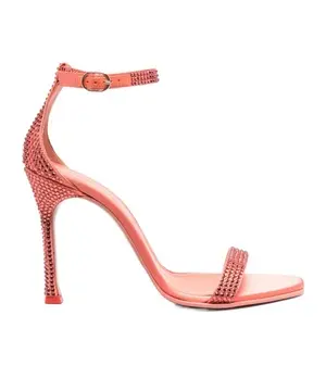 Amina Muaddi 115mm Kim Crystal-embellished Sandals