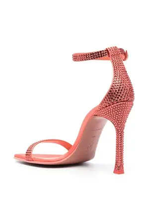 Amina Muaddi 115mm Kim Crystal-embellished Sandals