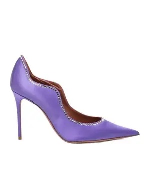 Amina Muaddi Romy Pointed-toe Pumps